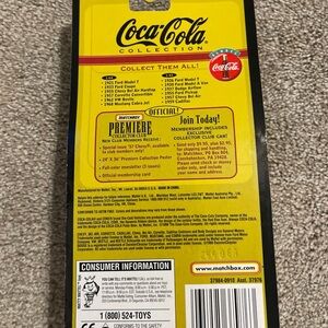 MATCHBOX | Toys | Matchbox Cocacola 933 Ford Coupe Diecast Car | Poshmark